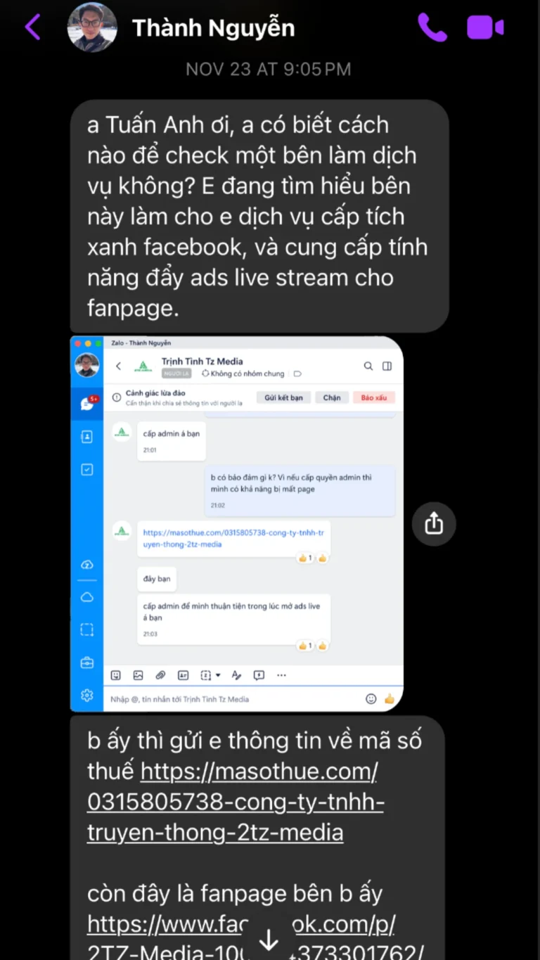 Tuananh.ai - Facebook Ads